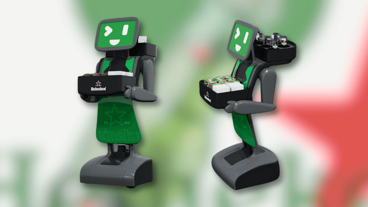 Heineken lança robô com inteligência amigável para ajudar garçons em ...